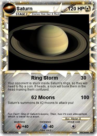 Saturn Pokemon