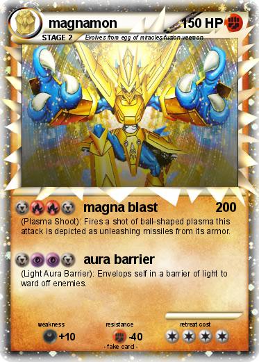 Magnamon Card