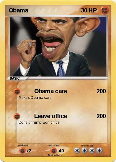 Obama Pokemon Cards
