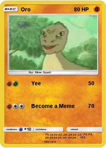 Oro Yee Meme DINOSAURI Yee(oro) V1.0 Showcase | Civitai