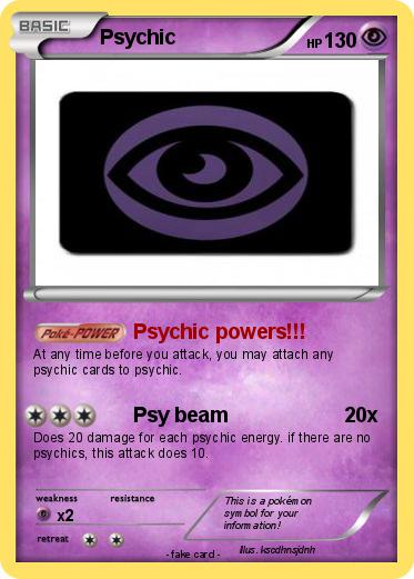Psychic Symbol Pokemon