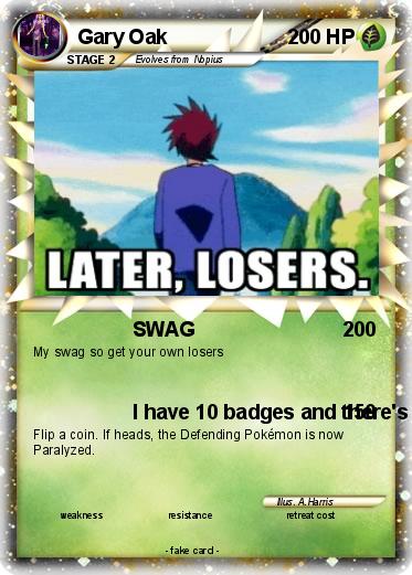 Gary Oak Swag
