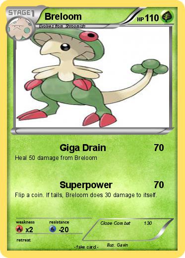 Breloom Evolution Chart