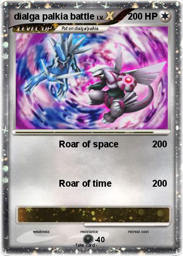 Palkia Roar Of Space