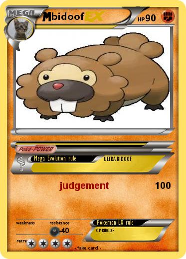 Mega Evolution Bidoof