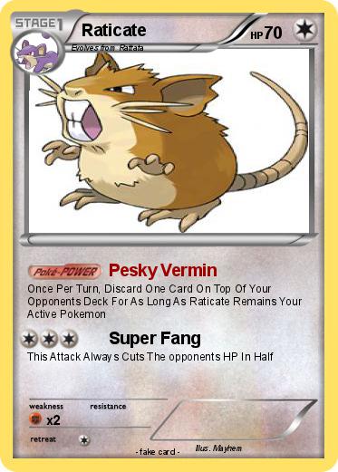 Pokemon Garys Raticate Death