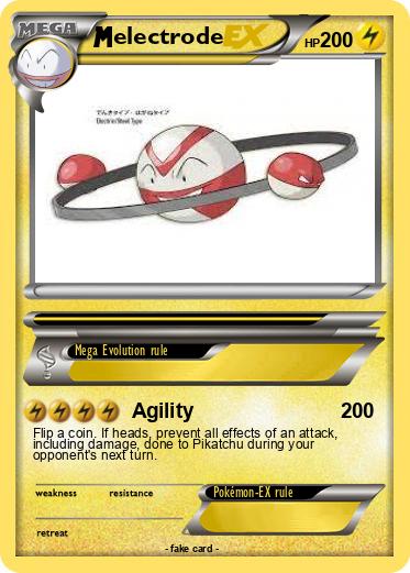 Electrode Mega Evolution