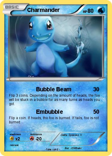 Charmander Card Delta