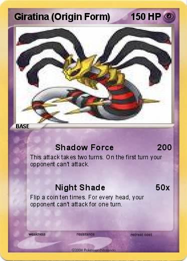 Giratina Origin Form Ex Giratina Origin Form, Kraus Arts