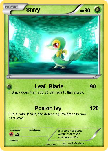 Snivy Leaf Blade