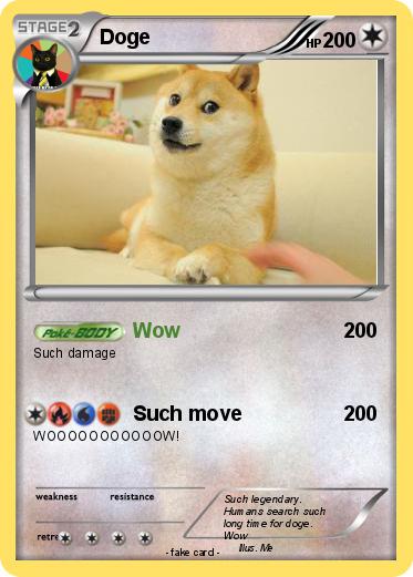 Doge Legendary Pokemon