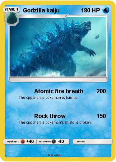 Godzilla Pokemon Cards