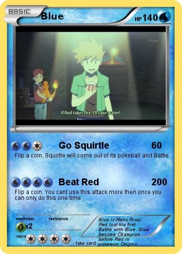 Pokemon Champion Blue