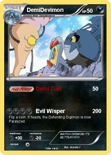 Demidevimon Card