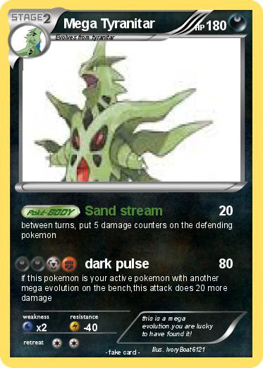 Tyranitar Mega Evolution
