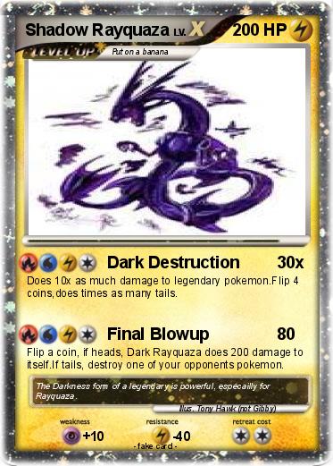 Shadow Legendary Pokemon