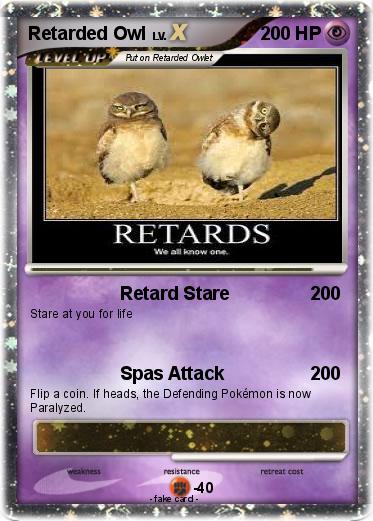 Owl Meme Retard