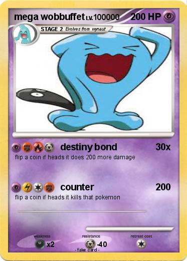 Pokemon Mega Wobbuffet