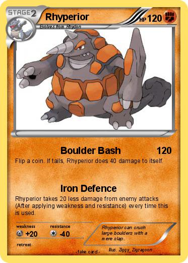 Rhyperior Evolution Chart