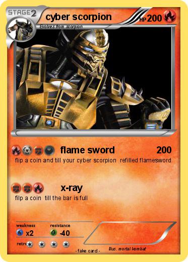 Mortal Kombat 9 Cyber Scorpion