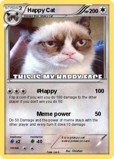 Grumpy Cat And Happy Cat