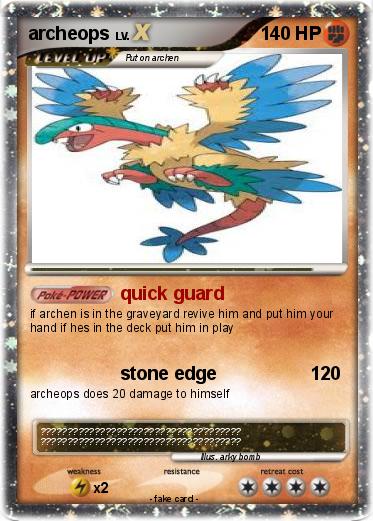 Archeops Card