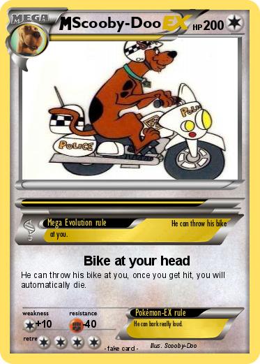 Scooby Doo Motorcycle