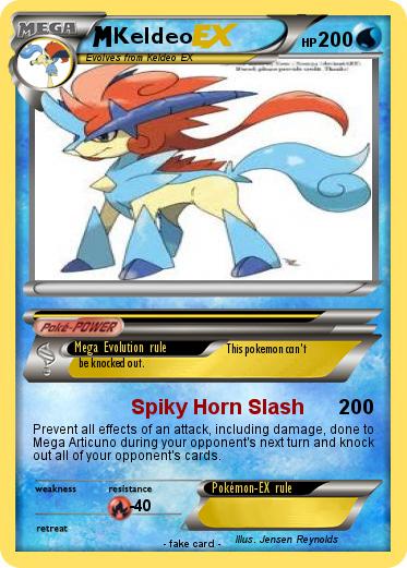 Keldeo Mega Evolution