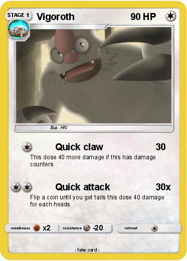 Vigoroth Card