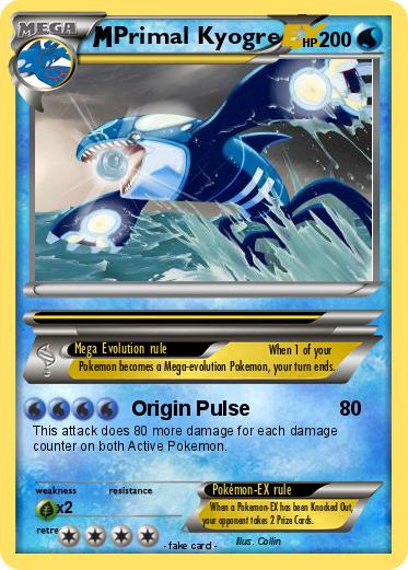 Kyogre Mega Evolution