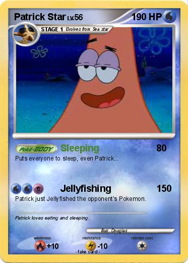 Patrick Star Sleeping