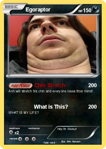 Egoraptor Pokemon