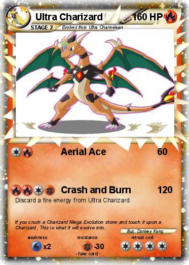 Pokémon Ultra Charizard 23 23 - Aerial Ace - My Pokemon Card
