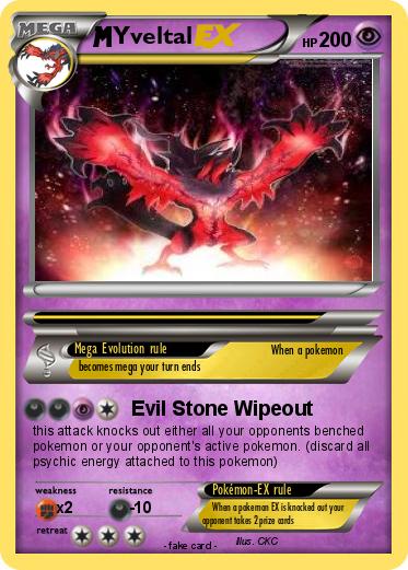 Yveltal Mega Evolution Stone