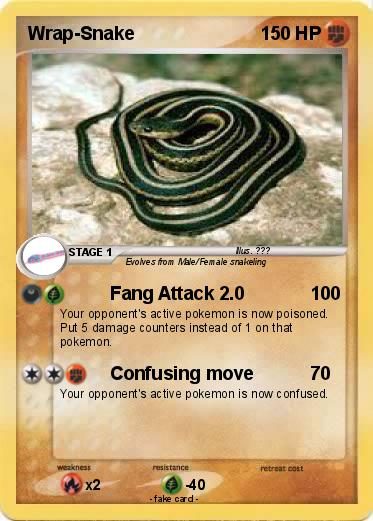 Snake Pokemon Cards