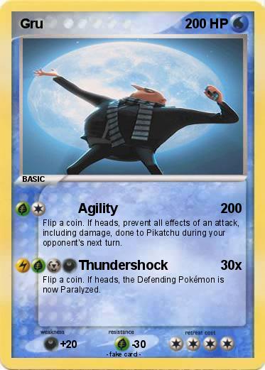 Pokémon Gru 85 85 - Agility - My Pokemon Card
