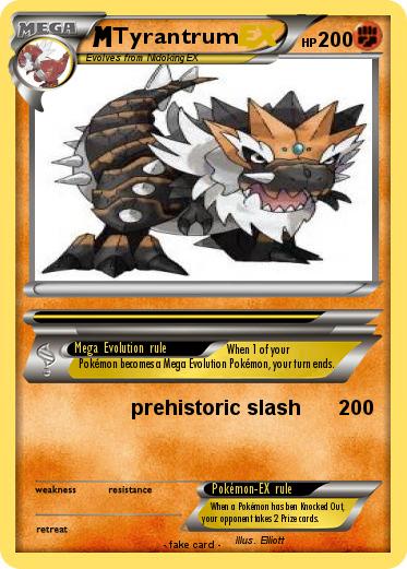 Pokemon Tyrantrum Mega Evolution
