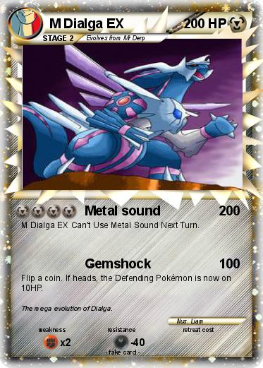Pokemon Dialga Mega Evolution