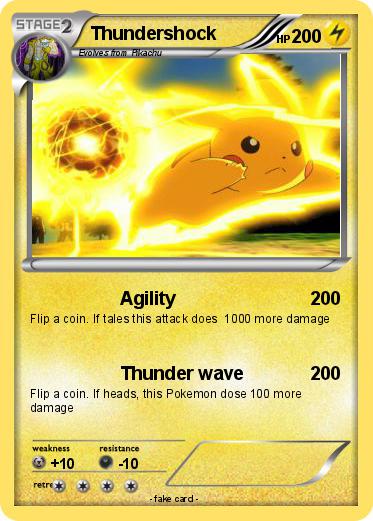 Pikachu Thunder Wave
