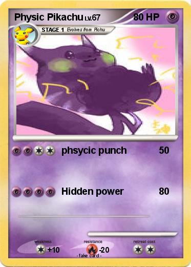 Pokemon Mewfour Card