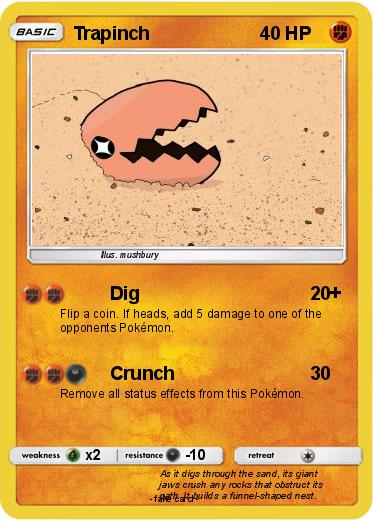 Trapinch Card