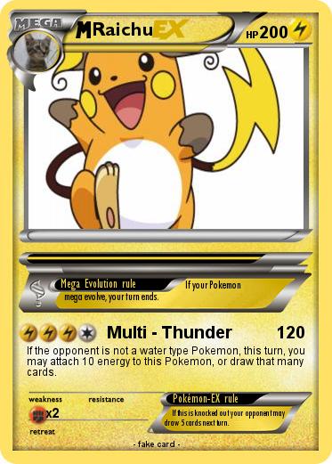 How To Draw Mega Raichu