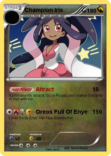 Iris Pokemon Champion