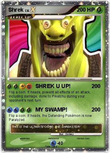 Pokémon Shrek 561 561 - SHREK U UP! - My Pokemon Card