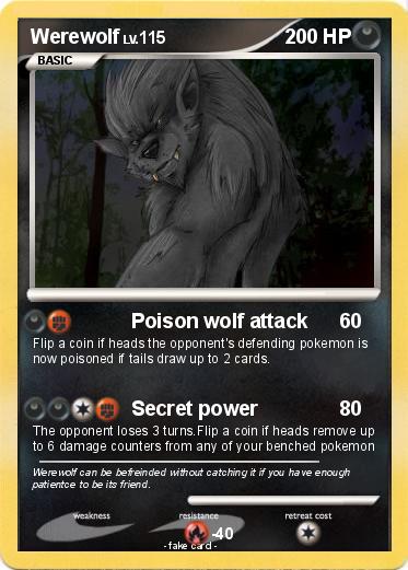 Werewolf Pokemon