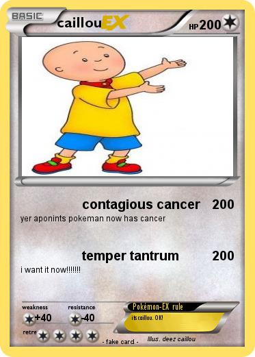 Caillou Cancer Memes