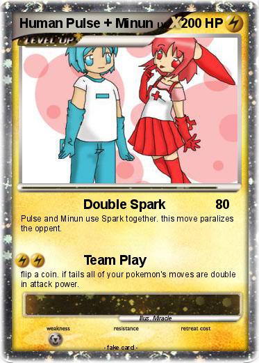 Plusle And Minun Human