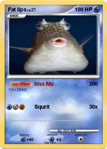 Pokemon With Big Lips Fish - Infoupdate.org