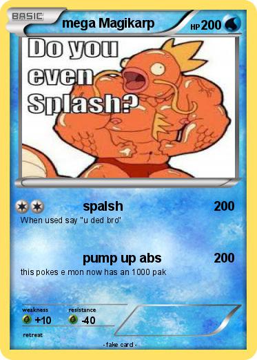 Mega Magikarp Card