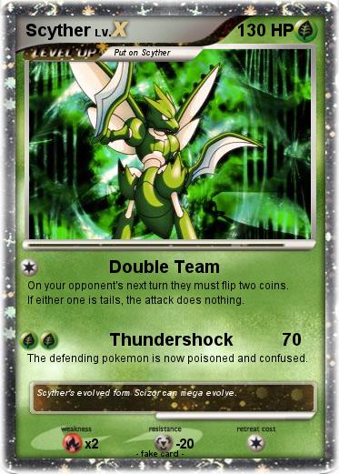 Pokemon Scyther Mega Evolution